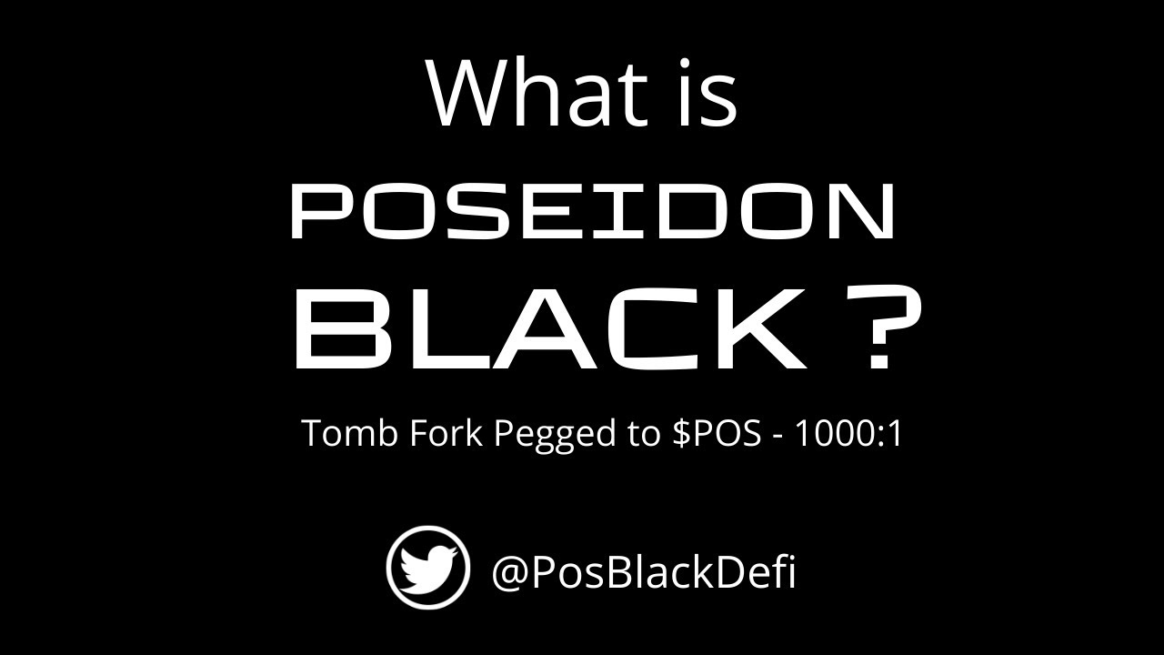 What is Poseidon Black? Tomb Fork Pegged to Titano Fork?! - YouTube