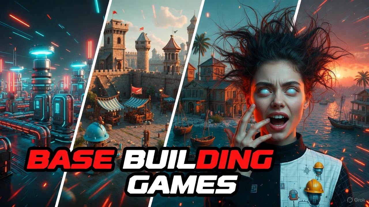Top 10 Base Building Games For PS5 2026 - YouTube