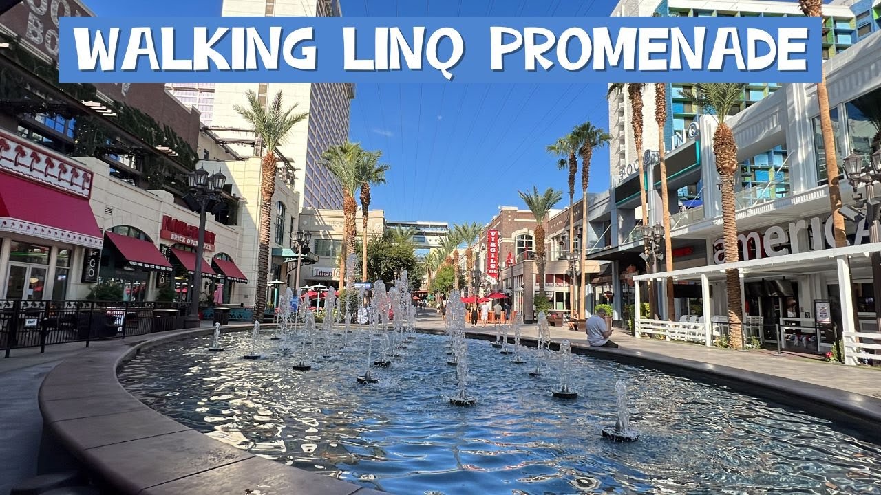 Linq Promenade Walk-Through 9/14/22 | Walking Las Vegas, Nevada | Las ...