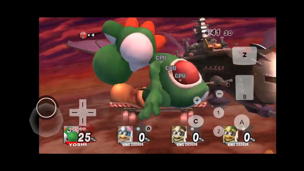 SSBB: Giant Yoshi vs Classic Mode on Intense - YouTube