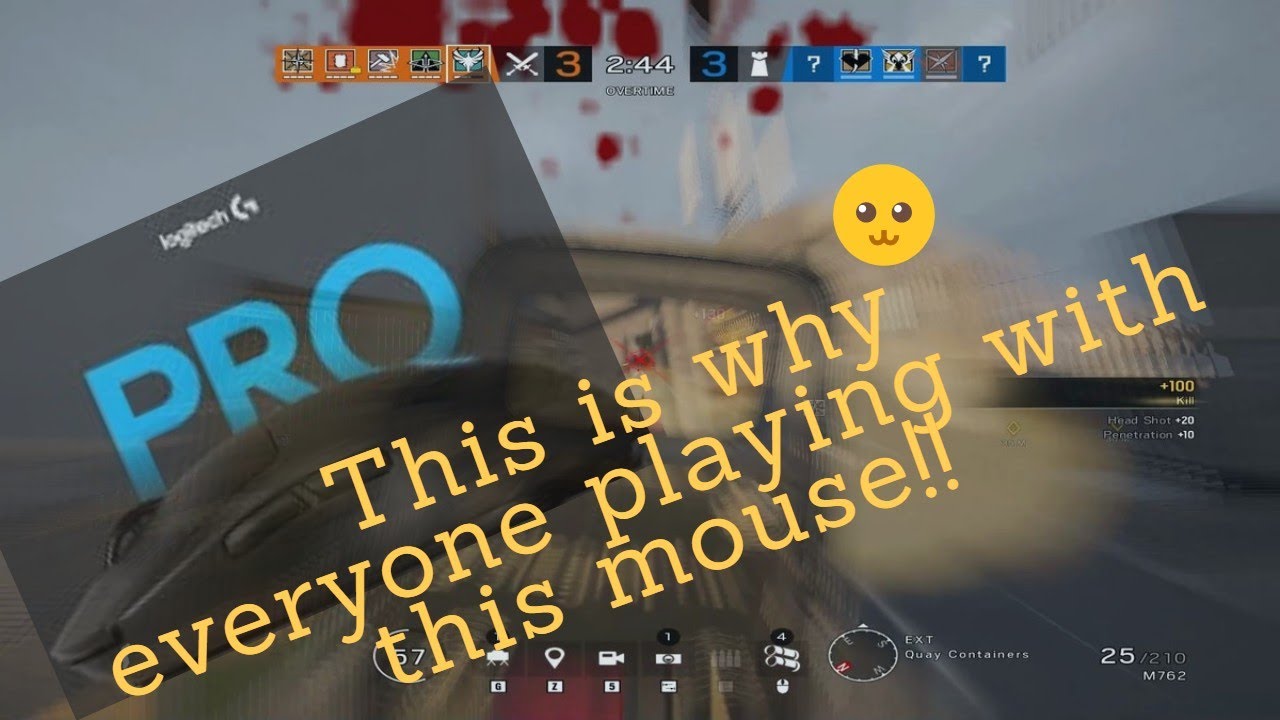 This is how I play with Logitech G Pro Wireless - Rainbow Six Siege 😍 ...