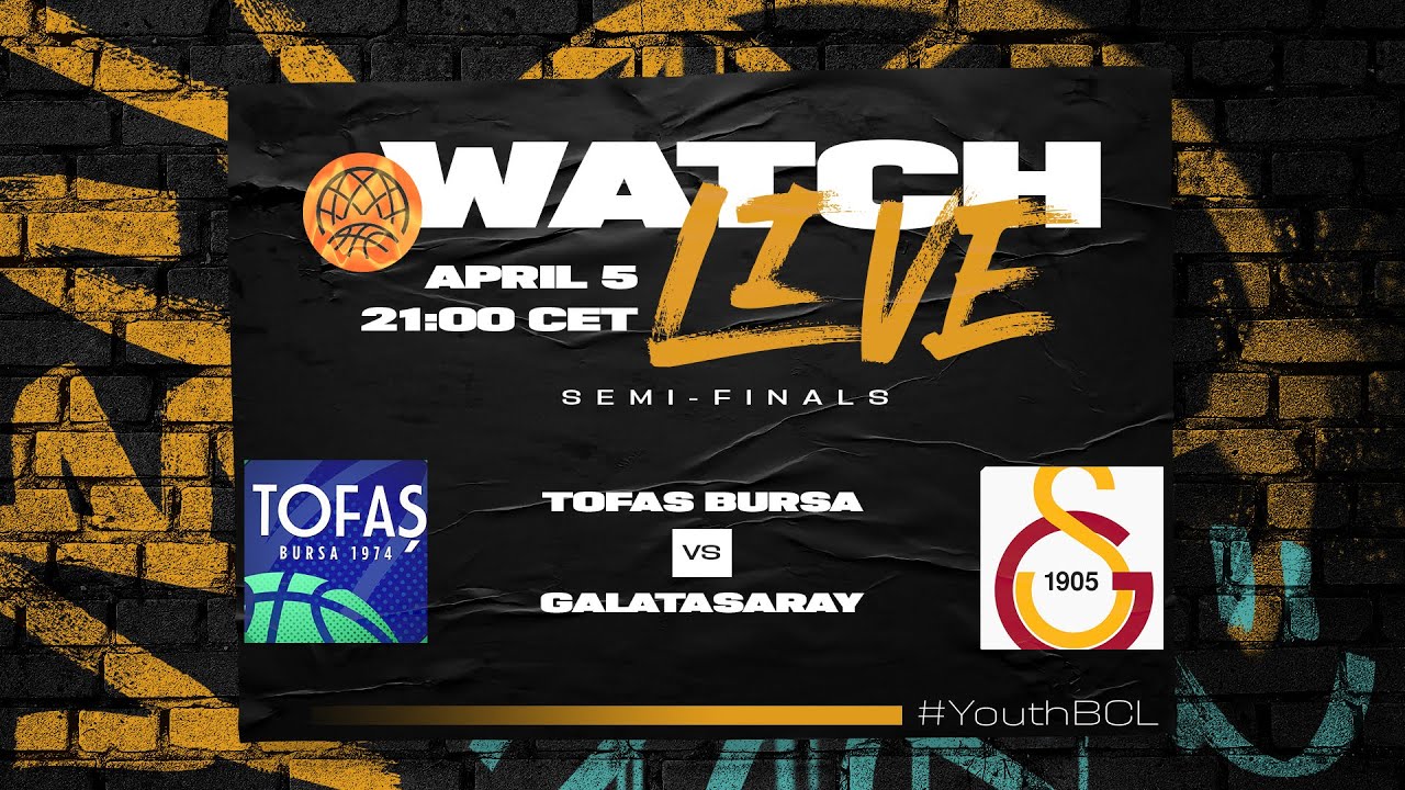 Semi-Finals: Tofas Bursa v Galatasaray | Full Basketball Game | # ...
