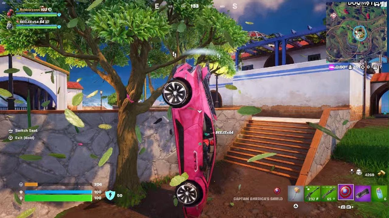 Fortnite Car Rift Breakdance - YouTube