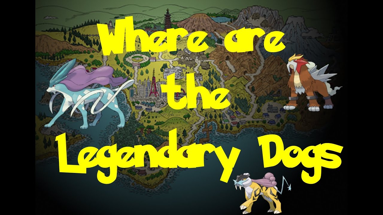 Where Are: The Legendary Dogs (Pokemon Gold/Silver) - YouTube