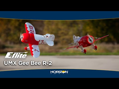 E-flite UMX Gee Bee R-2 510mm RC Airplane