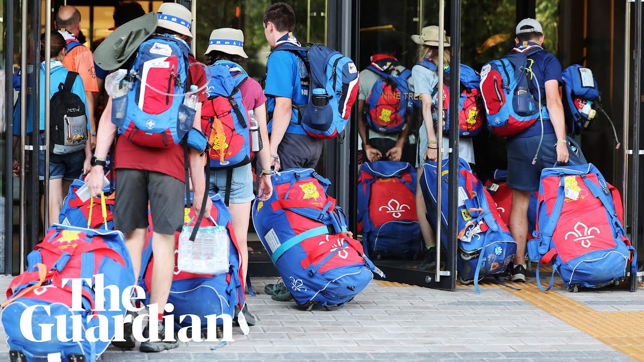 US and UK scouts pull out of world jamboree campsite due to extreme ...