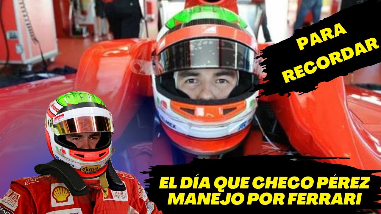 El día que Sergio Checo Pérez manejo el Ferrari F60 en Fiorano (Video ...