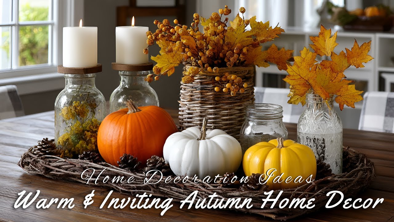 Country Cottage Fall Decor | Warm & Inviting Autumn Home Inspiration ...
