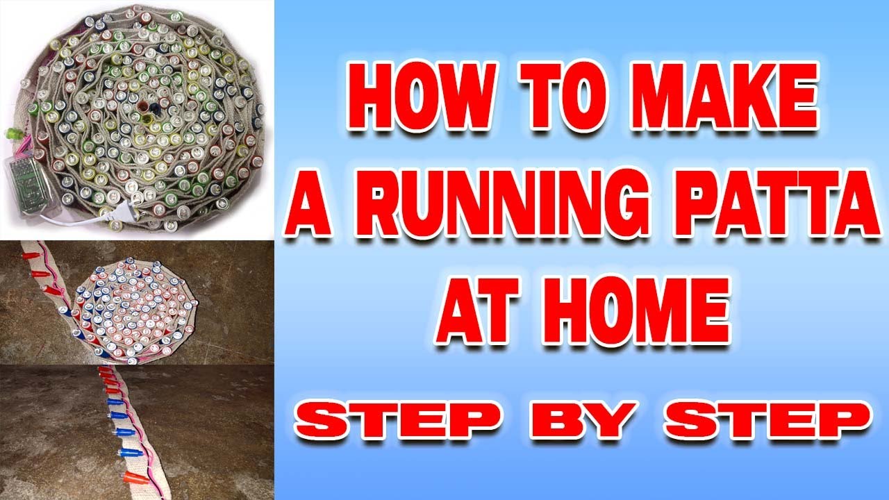 How To Make A Led Running Patta At Home Step By Step | Led Running ...