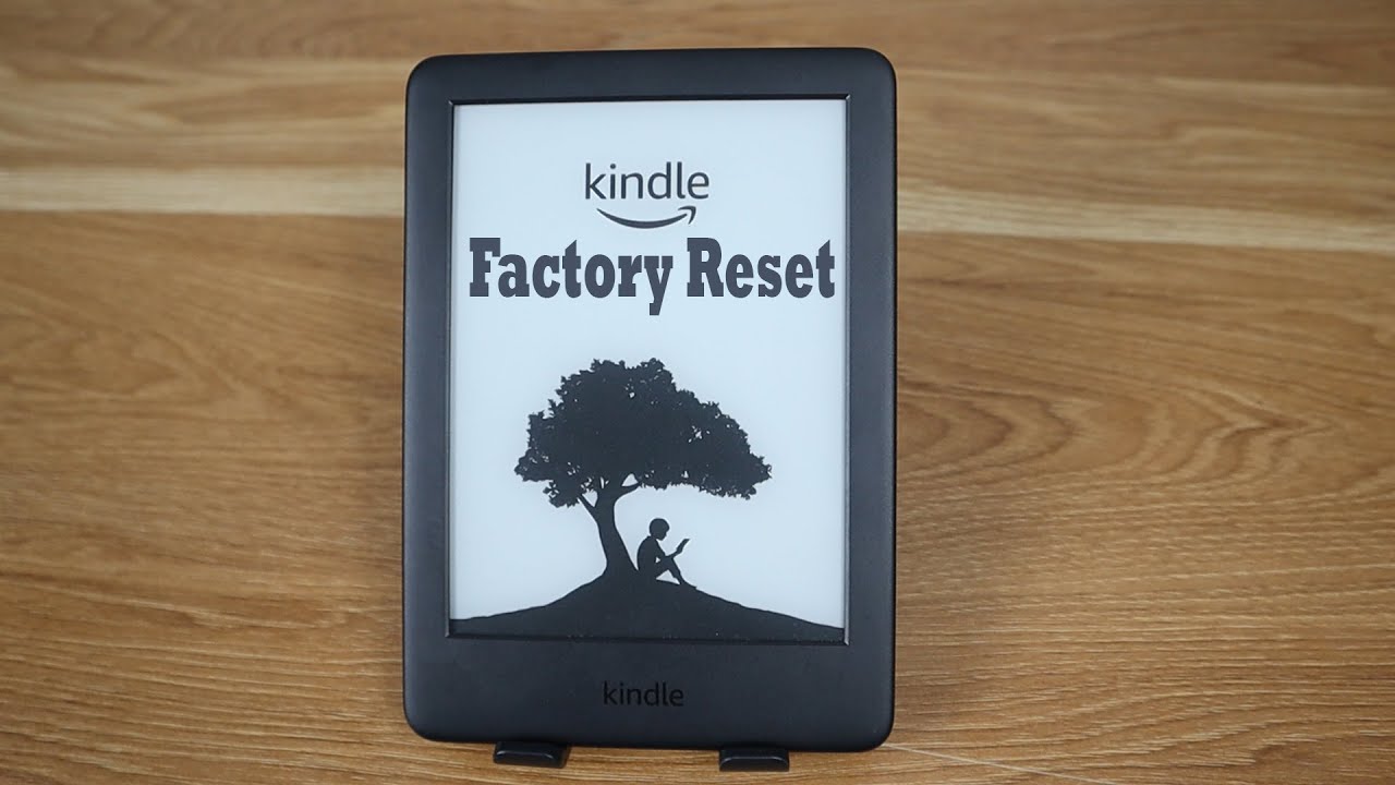 How to Factory Reset Kindle - YouTube