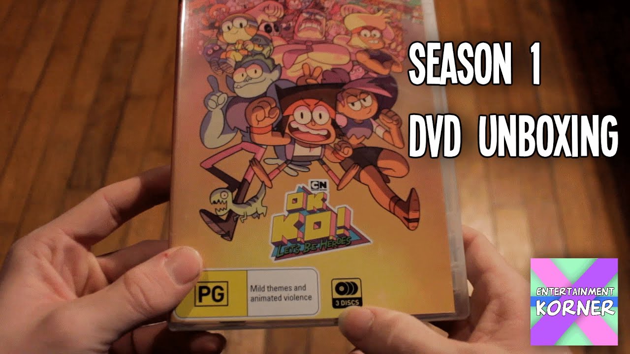 OK K O Season 1 DVD Unboxing | Madman Entertainment - YouTube