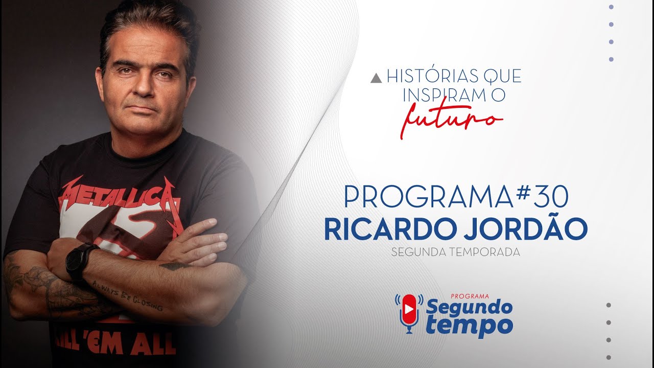 Programa Segundo Tempo #30 - Ricardo "Jordão" Magalhães - YouTube