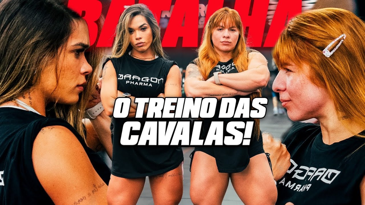 LUANA MENDES X STEFHANNY ROQUE | TREINO INSANO DE PERNAS - YouTube