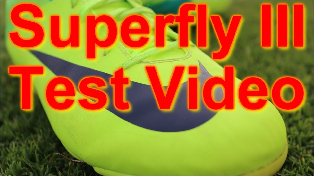 Nike Mercurial Vapor Superfly III Test - READ DESCRIPTION - YouTube