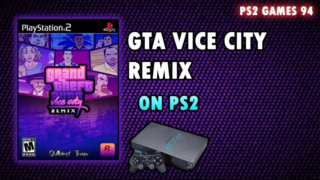 GTA Vice City Remix PS2 ISO + Gameplay 🎮 - YouTube