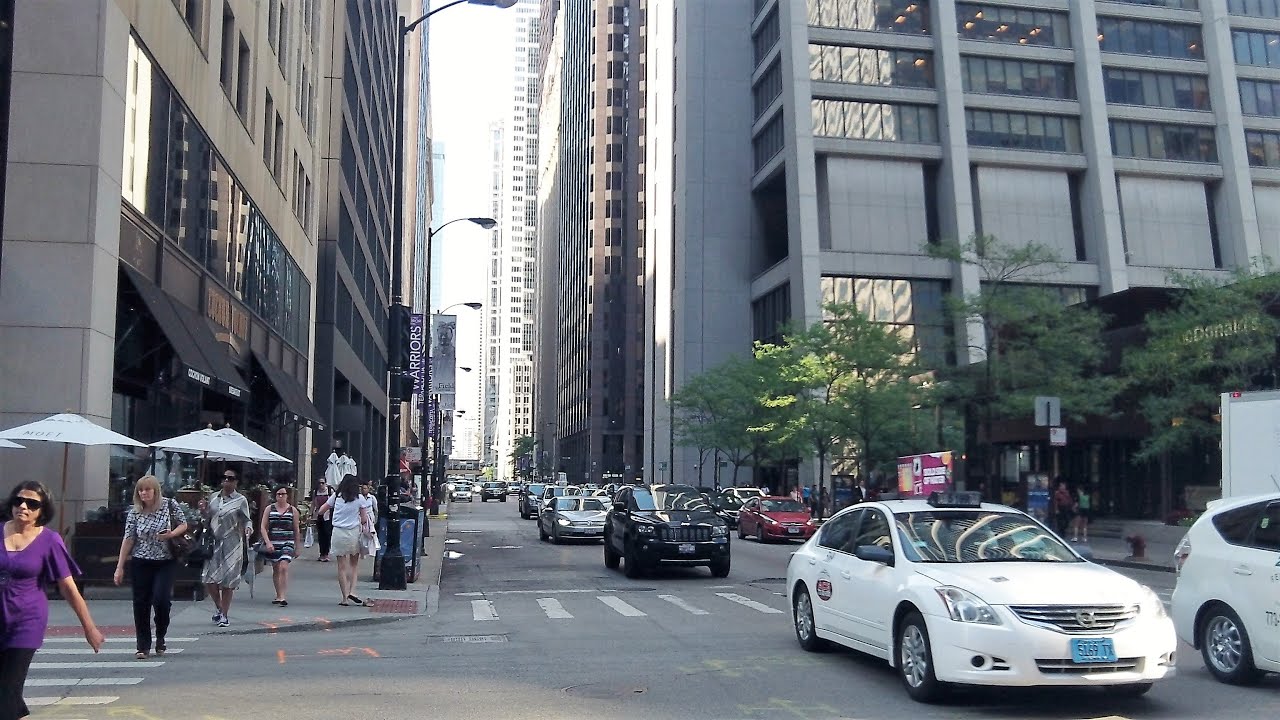 Chicago, Illinois - Clark Street (Aug 3, 2016) - YouTube