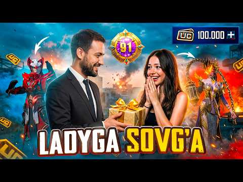 LADY GA KUTILMAGAN SURPRIZ 🎁100 000 UC OPEN CASE