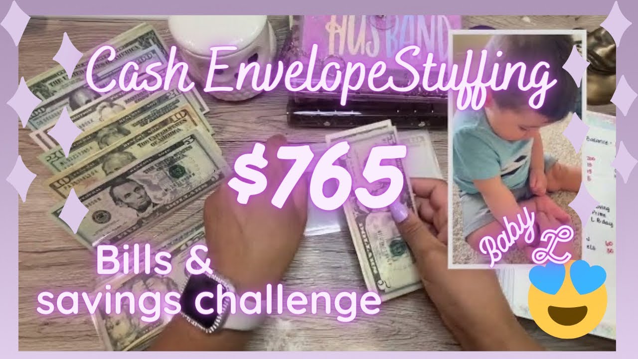 🤑💰CASH ENVELOPE STUFFING | SAVINGS CHALLENGE | SHE HAS CASH AND PLANS ...
