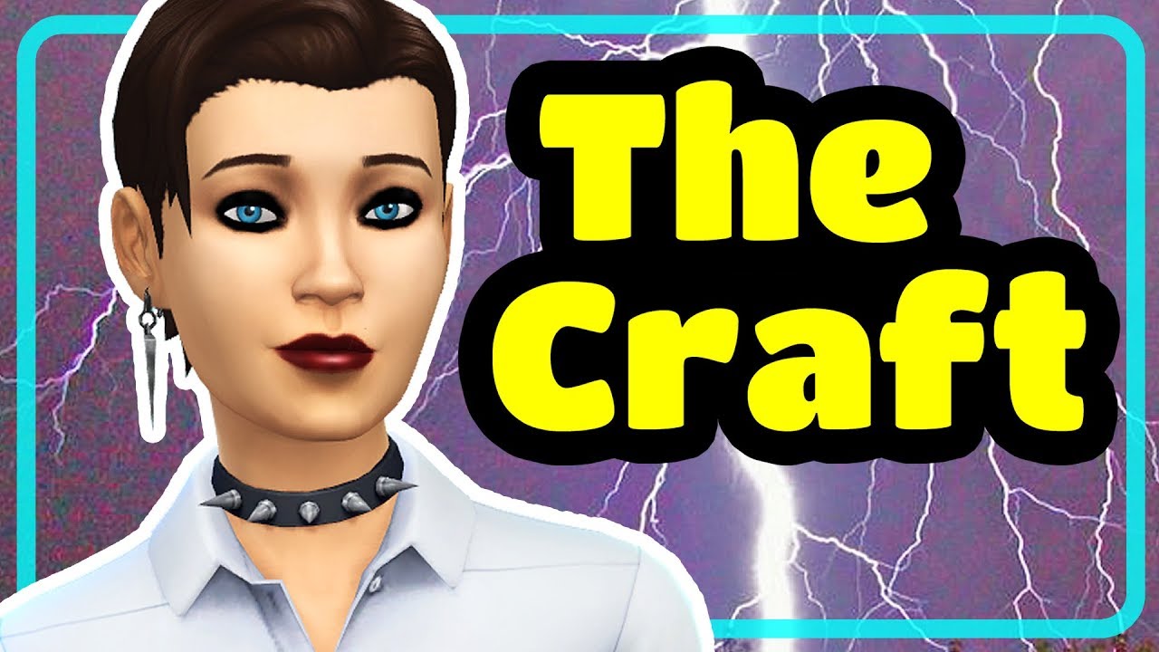 The Sims 4 Nancy from The Craft CAS - Back to School Collab - YouTube