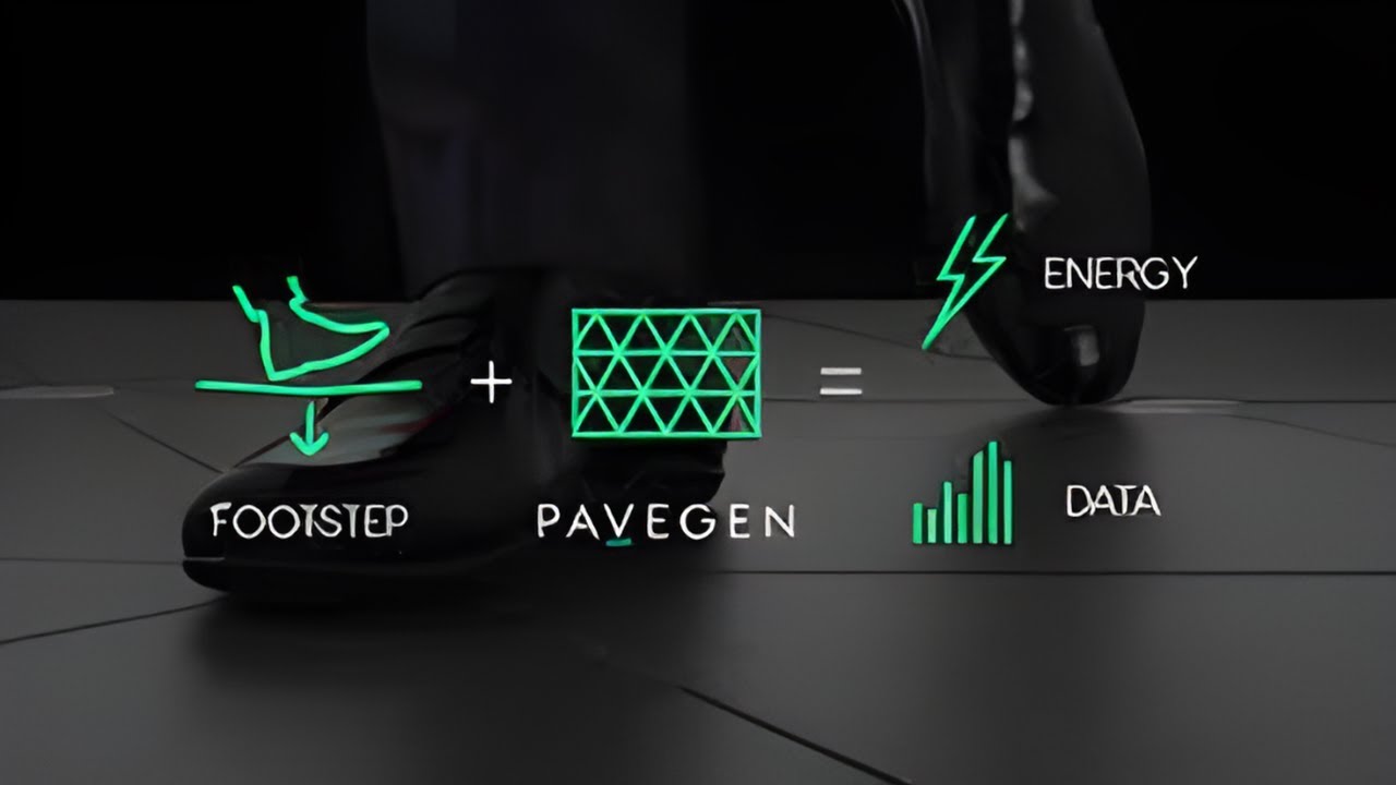Powering the Future: PaveGen Unleashes Energy with Every Step - YouTube