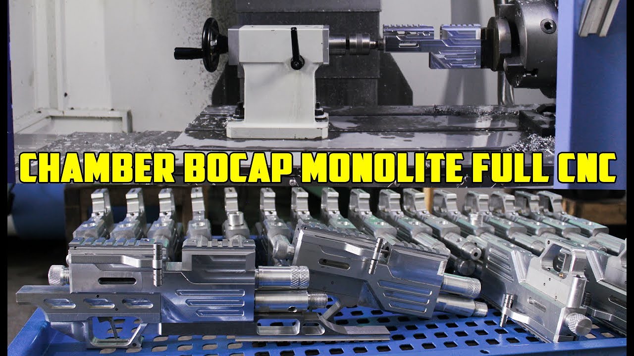 CHAMBER BOCAP MONOLITE FULL CNC | PCP PREDATOR TACTICAL POPOR LIPAT ...