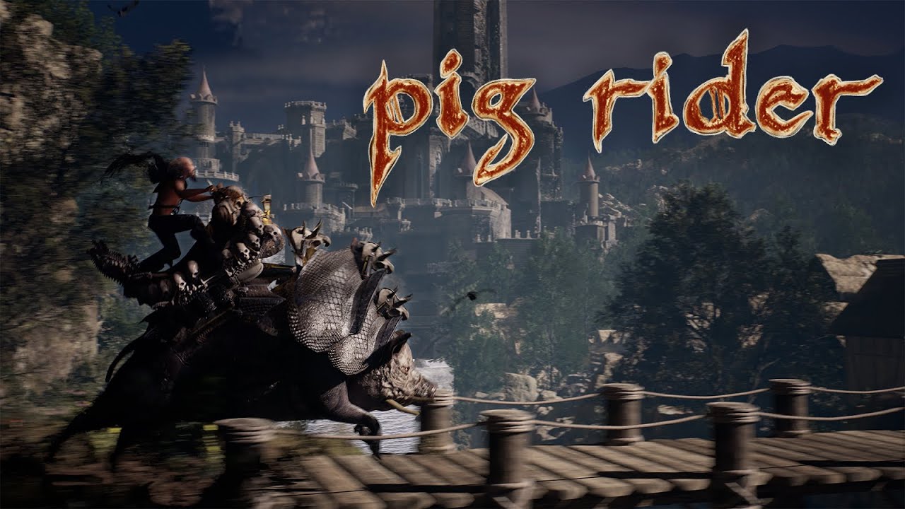 PIG RIDER | UE5 Animation - YouTube