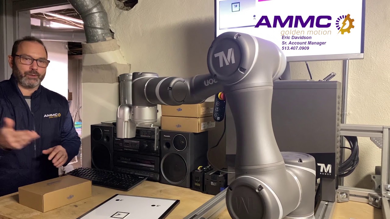 Omron TM Cobot Landmark Demo - YouTube