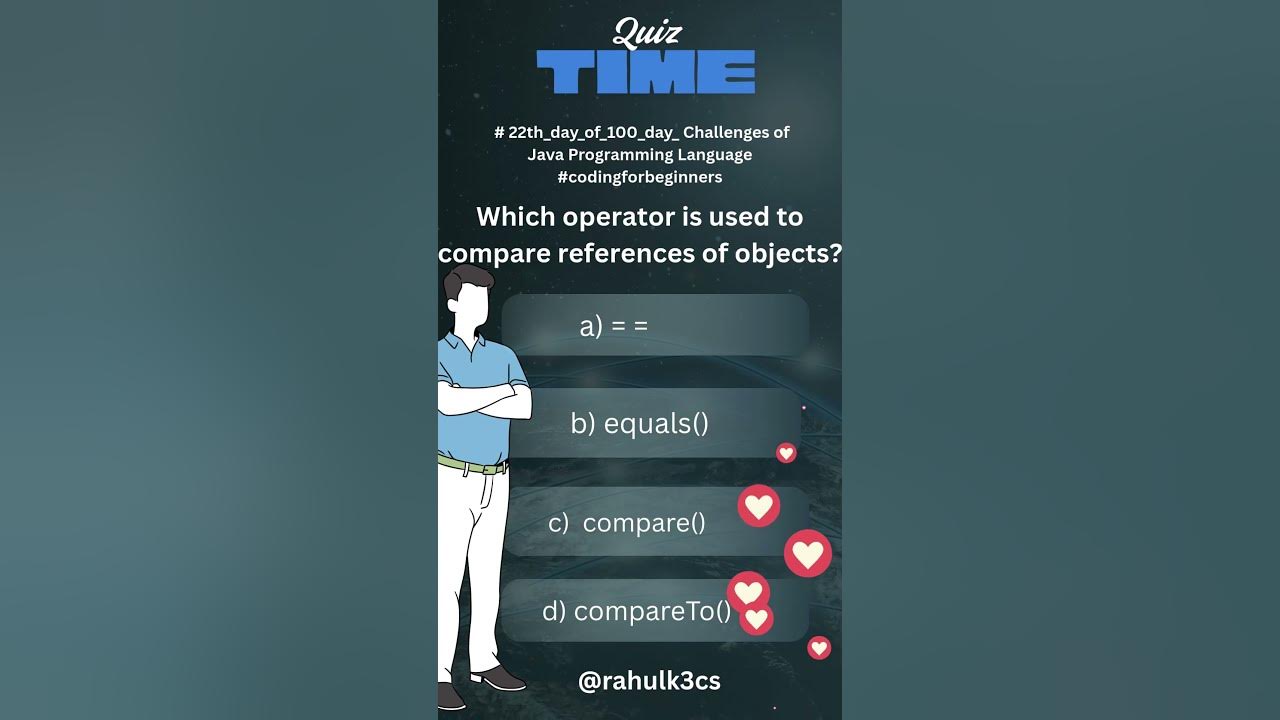 #22th_day_of_100_day_ Challenges of Java Programming Language # ...