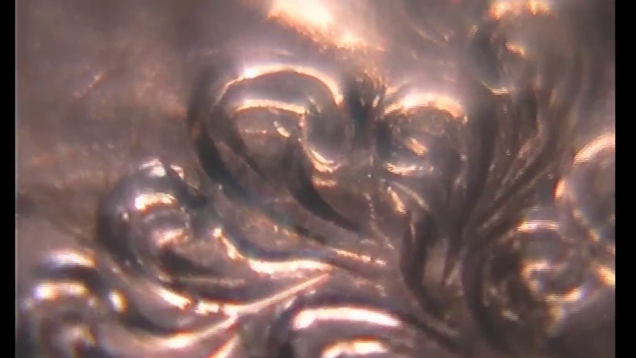 Hand engraving quite small scrolls - YouTube