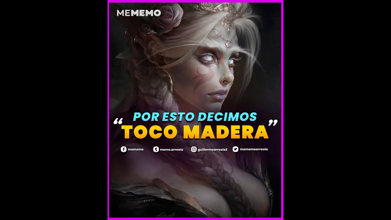 El origen REAL de la expresión TOCO MADERA - YouTube