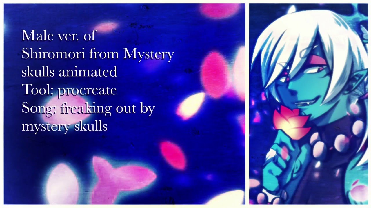 Speedpaint mystery skulls shiromori male ver. - YouTube