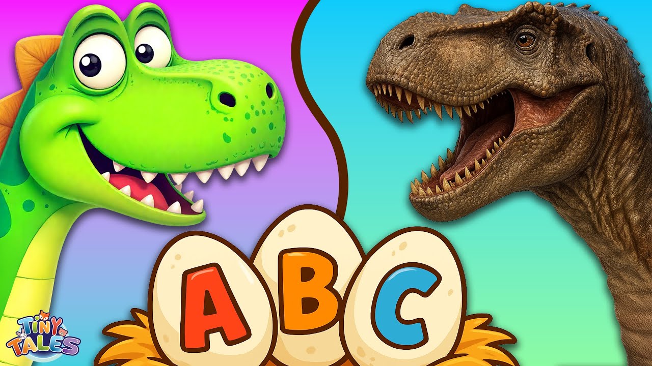 ABC Phonics with Dinosaurs 🦕 | Learn Letter Sounds & Phonics A-Z for ...