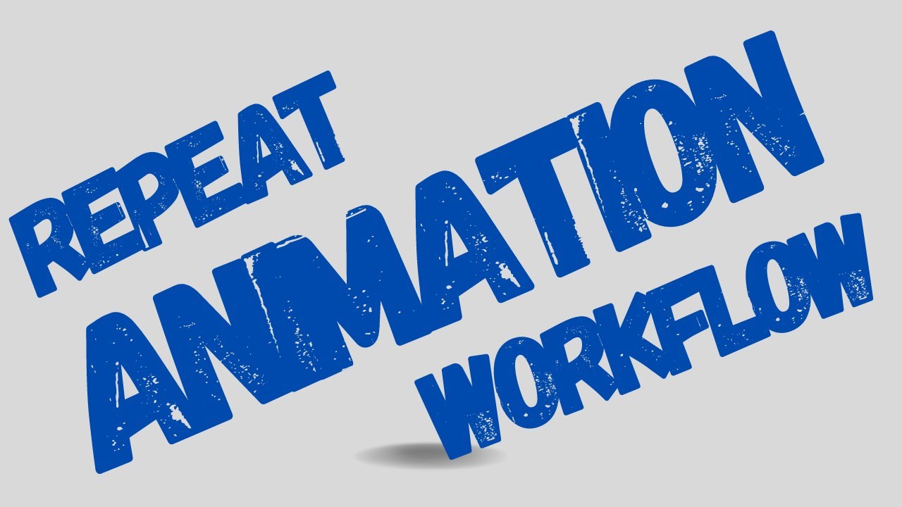 Repeat Animation Workflow in Blender - YouTube