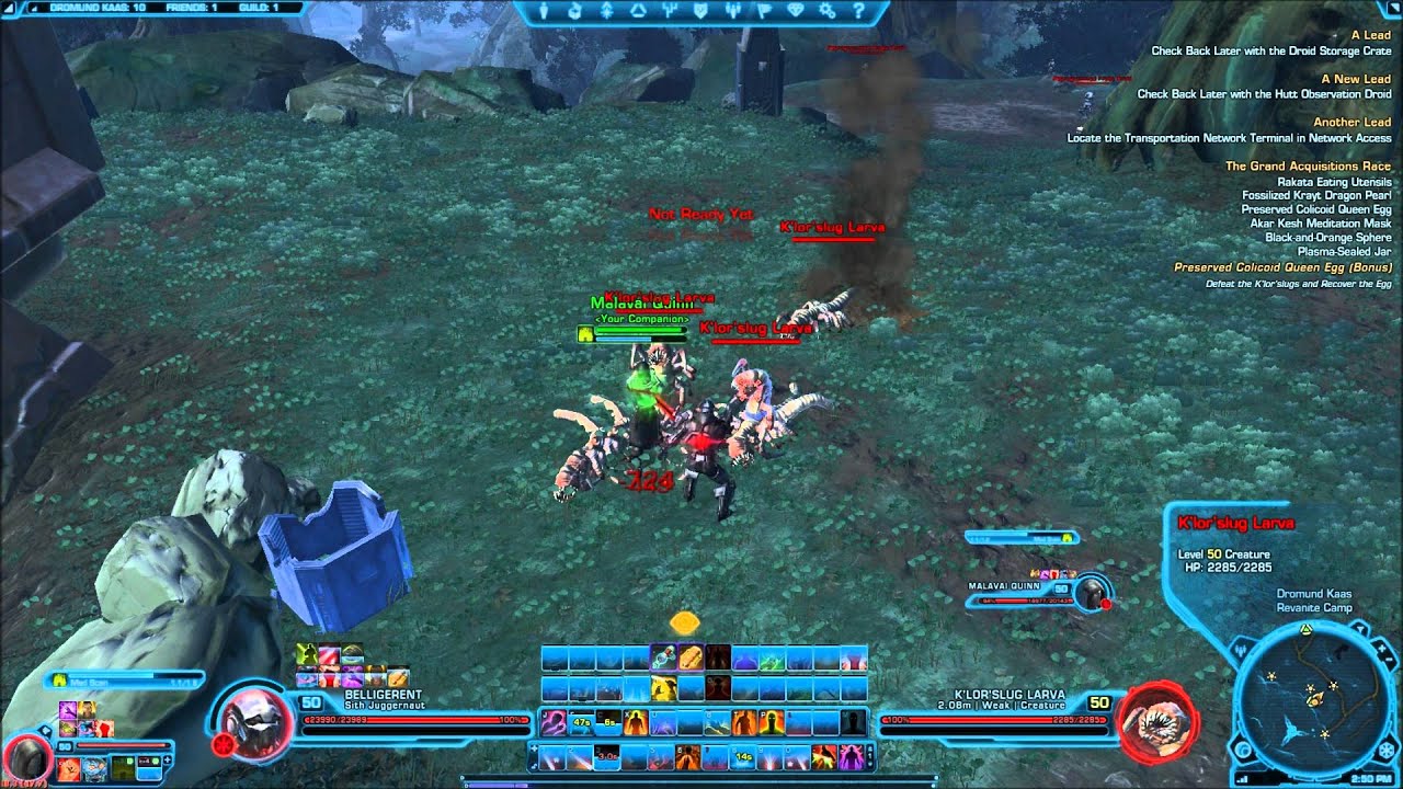 SWTOR SW Empire Chevin World Event - Preserved Colicoid Queen Egg - YouTube
