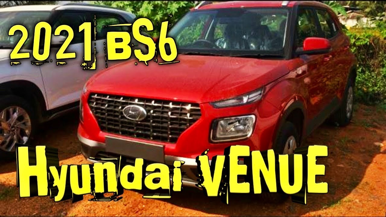 2021 Hyundai Venue | Red Colour | Bs6 | S 1.2 Petrol Model ...
