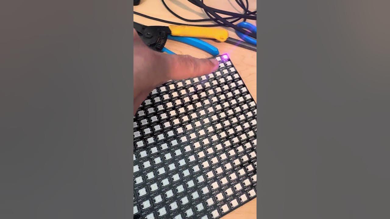 Embedded Swift and LED Matrix with ESP32-C6 #swift #esp32 #led #coding #embedded @sparkfun - YouTube