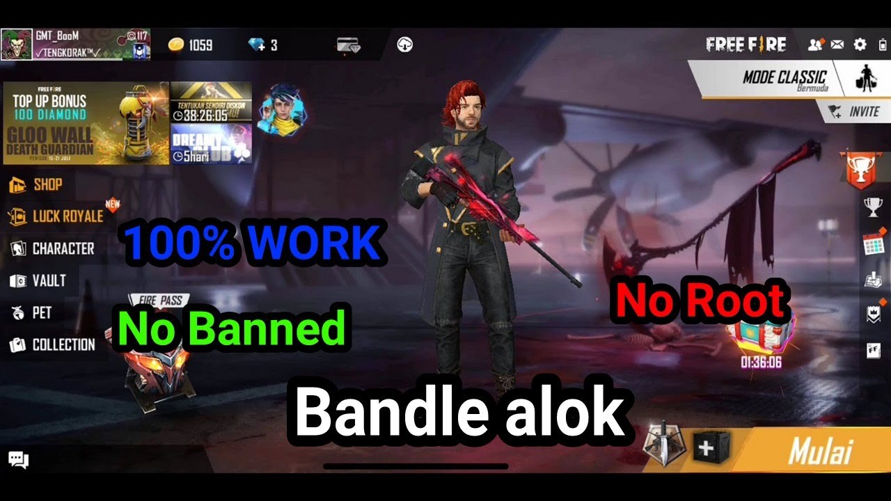 Cara mendapatkan BUNDLE Alok secara gratis 💯 work 😱😱 - YouTube