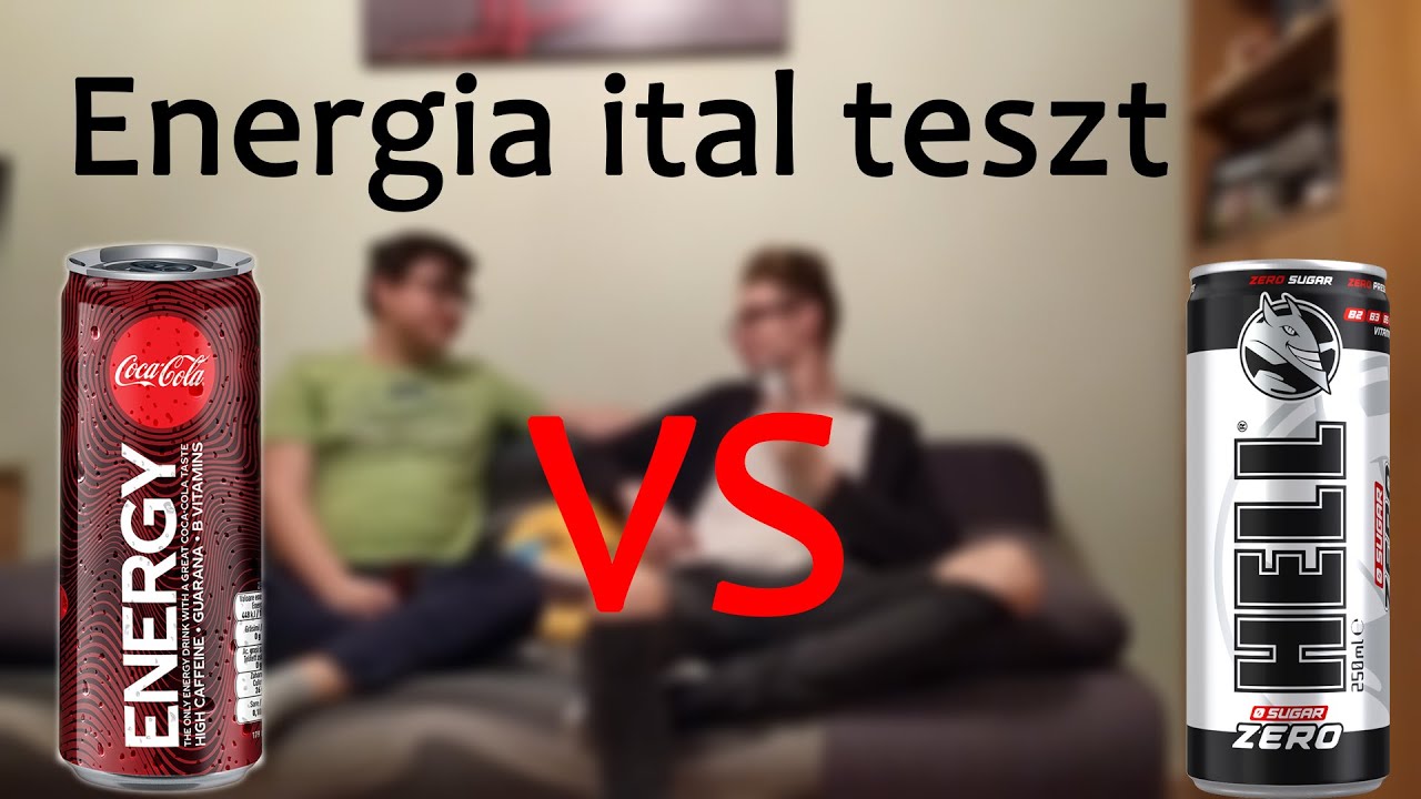 Energia Ital Teszt 19. rész #Coca Cola Energy VS Hell Zero - YouTube