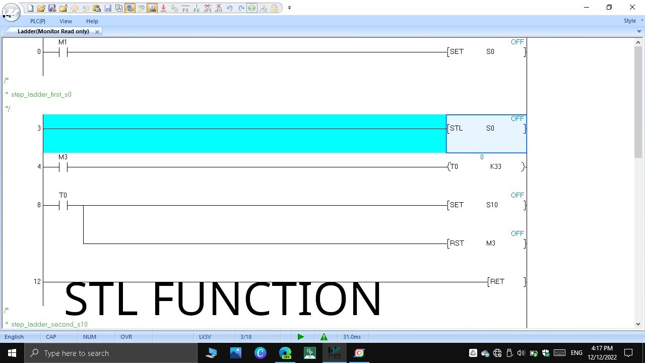 Stl Function In Wecon Plc Stl In Wecon Stl Stlfunction Stlinwecon Weconplc Youtube