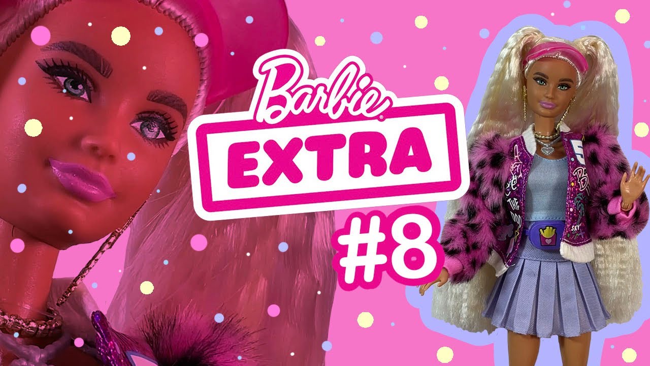¿La mejor cara de las Extra? 😍💕| Barbie Extra #8 ¡Unboxing y revisión ...