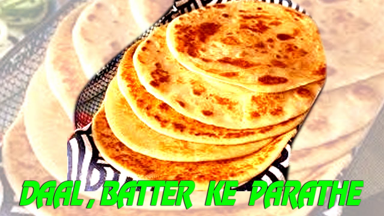 Sirf 1Cup Aate aur Daal se Banaye Dhero Liquid Parathe | No Kneading ...