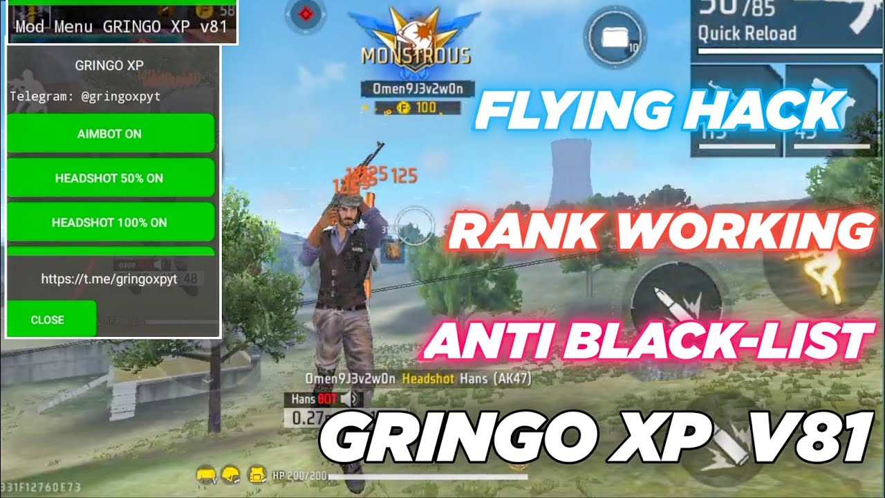 gringo xp V81 apk download | gringo xp new update | free fire hack mod ...