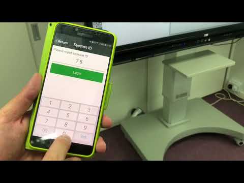 eFlip Chart board with external PC - YouTube