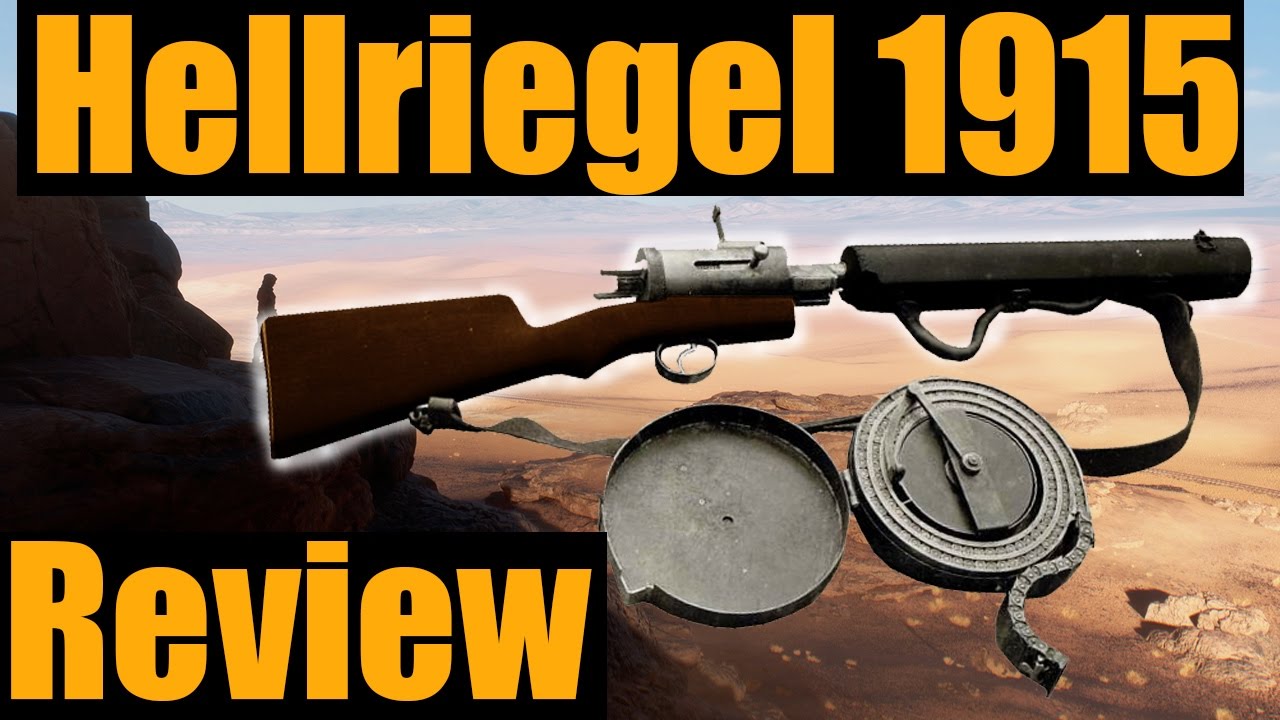 Battlefield 1: Best Submachine Gun- Hellriegel 1915 Review - YouTube