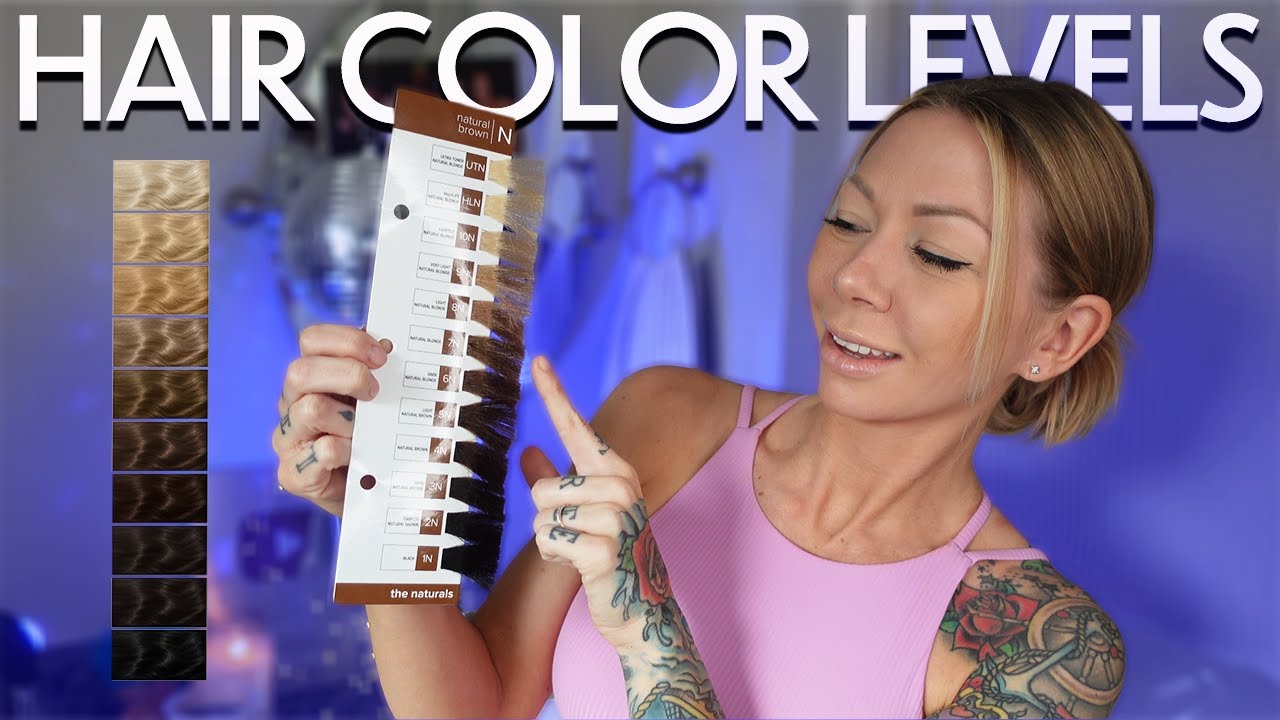 hair color levels & tones explained | 2024 - YouTube
