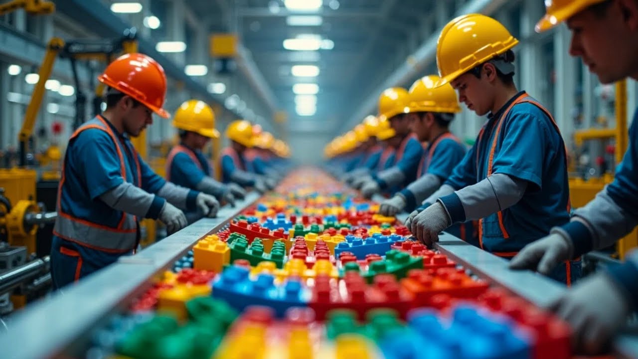 How LEGO Bricks Are Made in Factory: LEGO Bricks Manufacturing Process ...