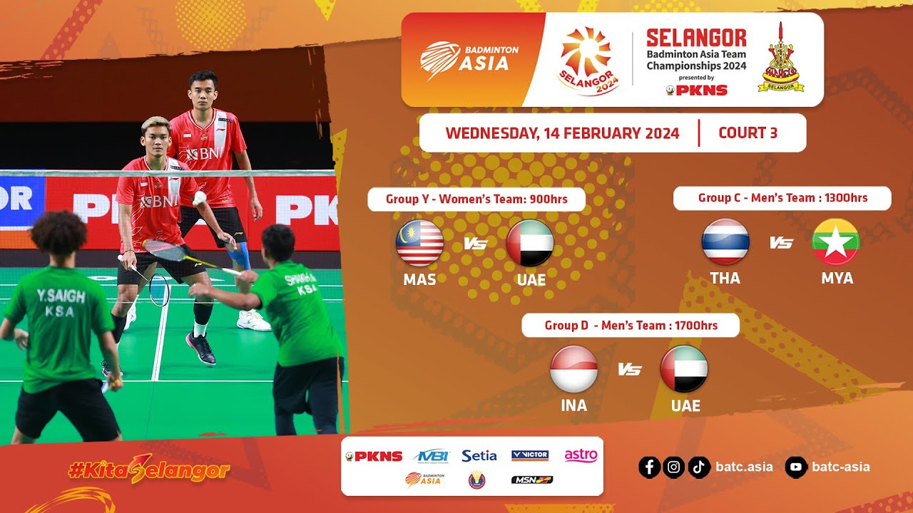 SELBATC2024 | Court 3 | Evening Session | Day 2 | Live - YouTube