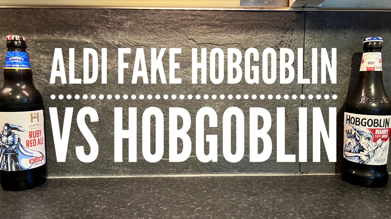 Aldi Harper's Ruby Red Ale Vs Hobgoblin Ruby Ale Review | British Ale ...