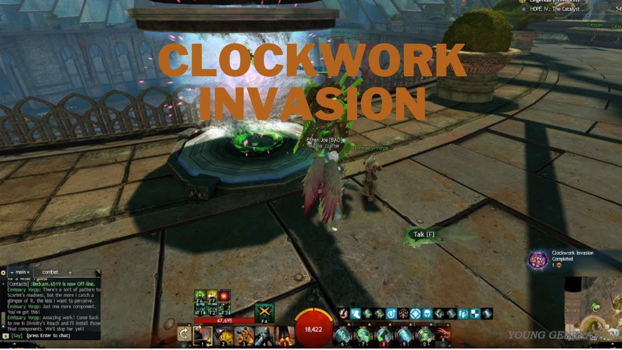 LIVING WORLD SEASON 1 ^ CLOCKWORK CHAOS = CLOCKWORK INVASION ^ Guild Wars 2 = Walkthrough Story ...