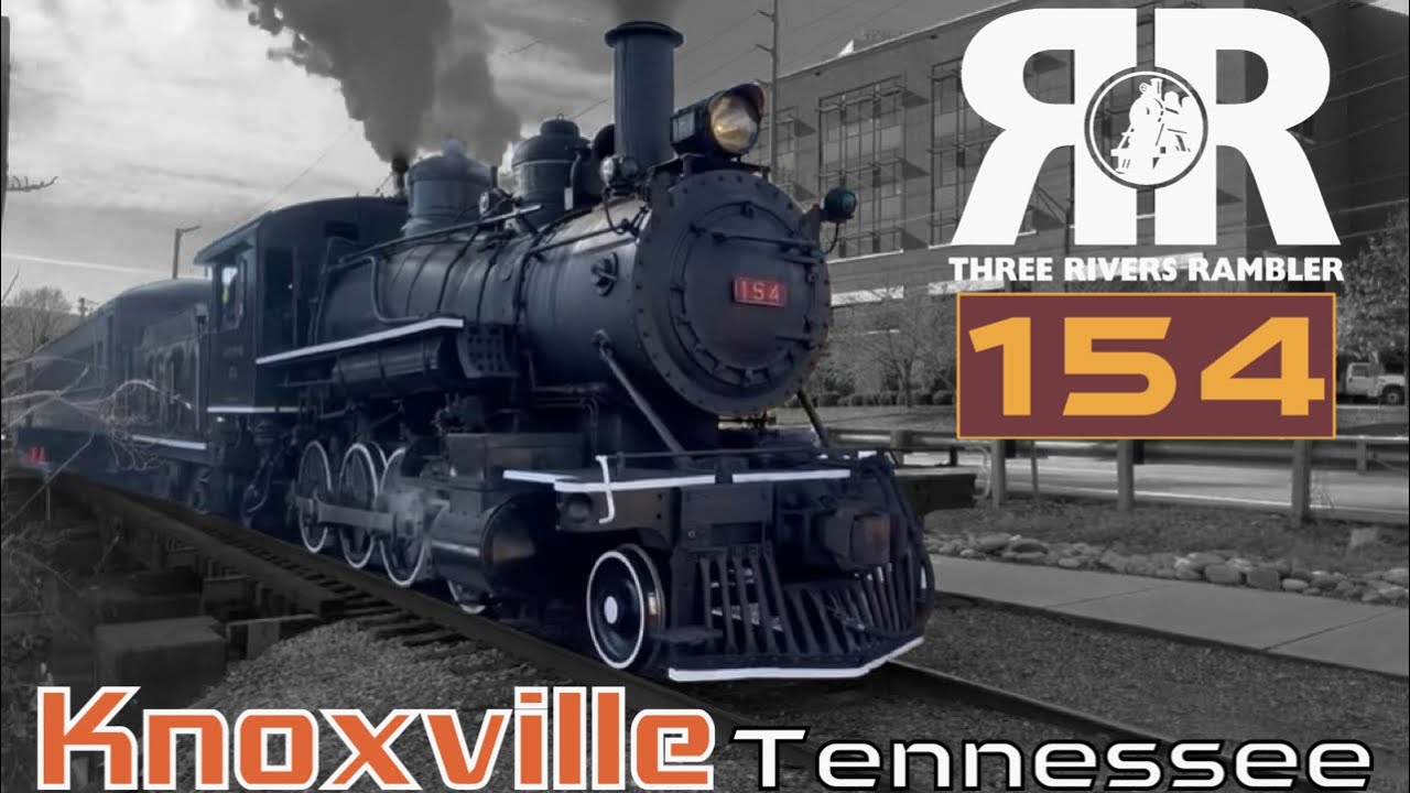 Knoxville Tn Steam Locomotive! (3RR Southern 154) - YouTube